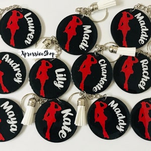 Personalized Drill Team Keychain, Drill Team Gift, Drill Team Bag Tag ...