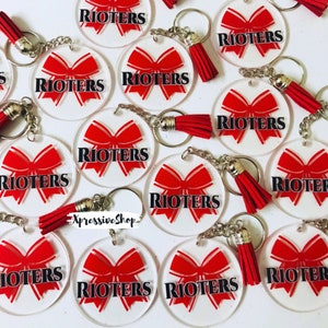 Personalized Cheerleader Name Keychains | Dance Keychain | Cheer ...