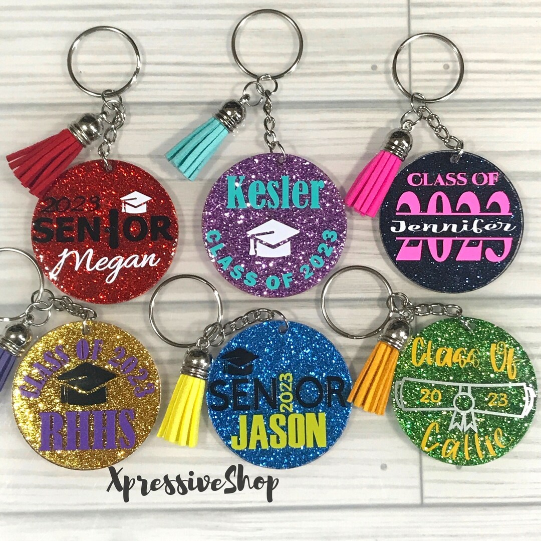 Personalized Graduation Keychain Custom Class of 2023 Gift - Etsy