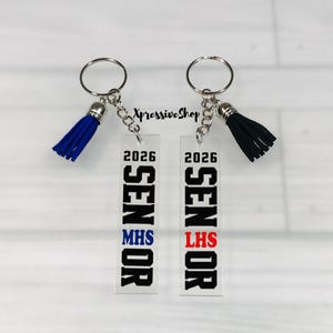 Personalized 2026 Graduation Keychain: Custom Senior Class of 2026 ...