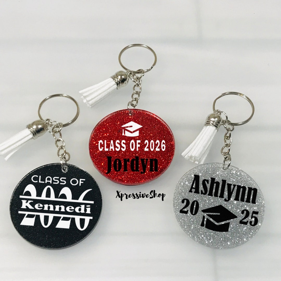 Personalized Graduation Keychain: Custom Class of 2026 Gift - Etsy