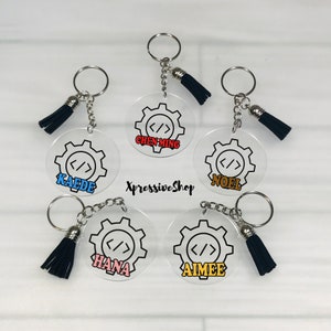 Computer Programmer Keychain: HTML CSS Javascript Coding Gift, Software ...