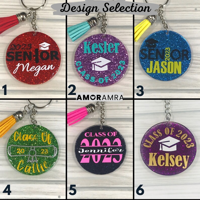 Personalized Graduation Keychain Custom Class of 2023 Gift - Etsy