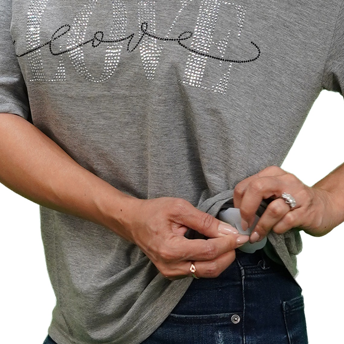 Single Cinch It Clothing Clip to Enhance Dress Blouse T-shirt Scarf ...