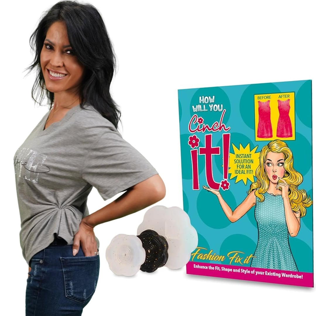 Cinch It Women’s Clothing Cinch Clips (3-pack, 2 Small & 1 Big) Perfect ...