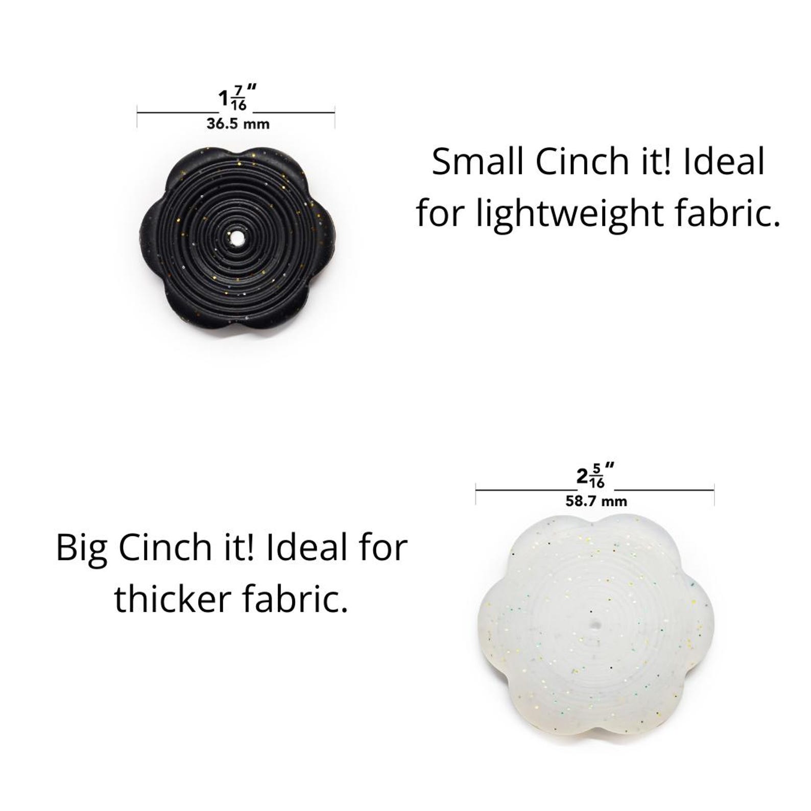 Cinch It! 5-pack Clothing Clips - No-sew Fit & Style for Tshirts ...