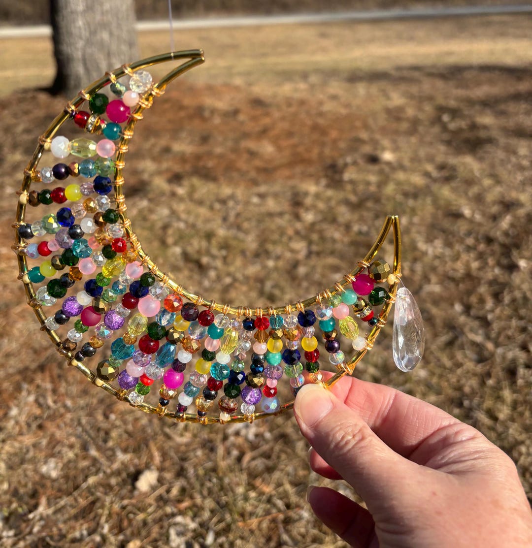 Beaded Sun Catcher - Etsy