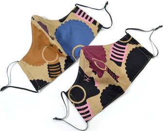 Afrocentric Mask - Etsy