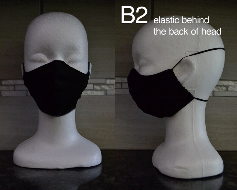 Black Script Mask 3 Layer Nose Wire Handwriting | Etsy