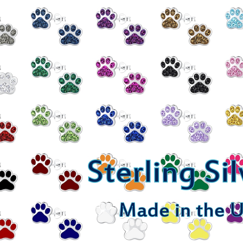 Pierced Earring Dog - Etsy