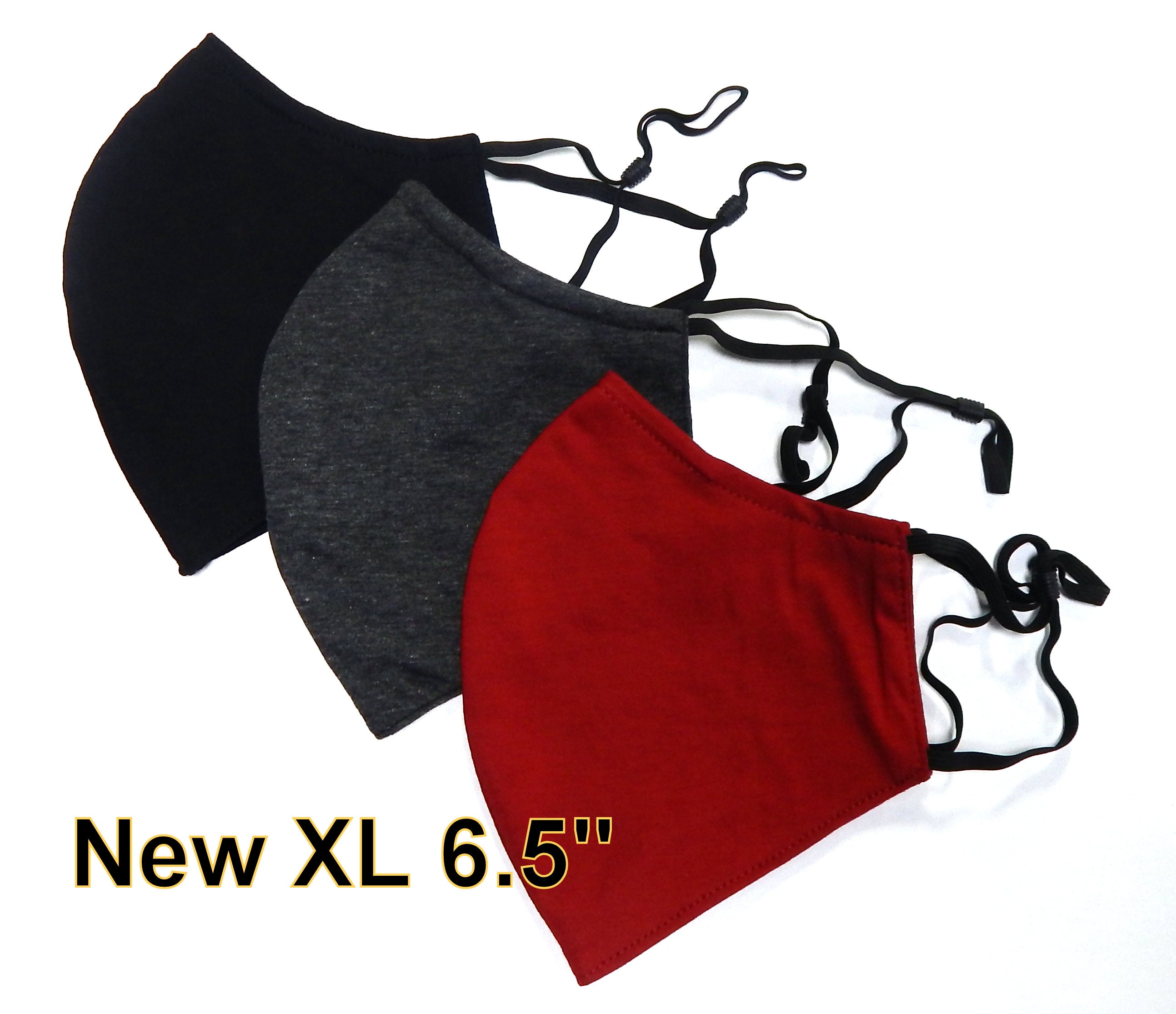 Pack of 3 Face Easy Breathing Masks XX Large XXL BIG and Tall - Etsy