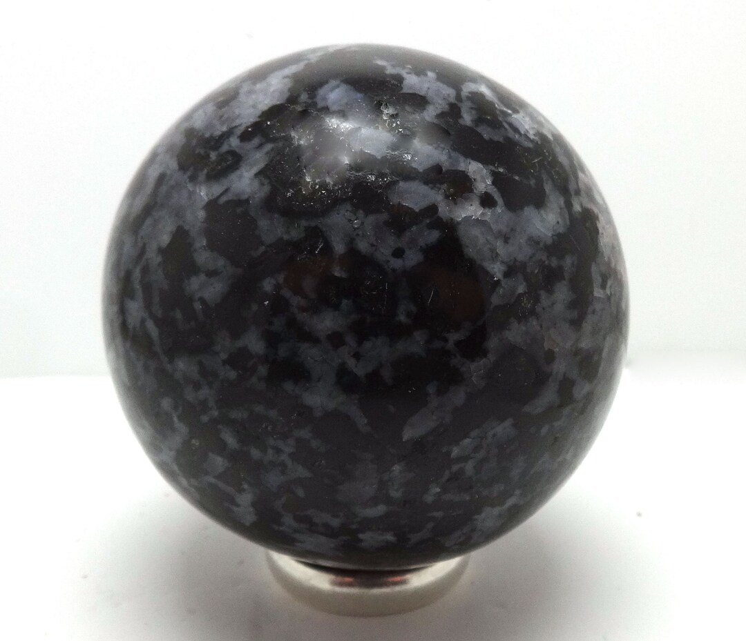 Mystic Merlinite Gabbro Sphere, Madagascar Stone (62mm) - Etsy