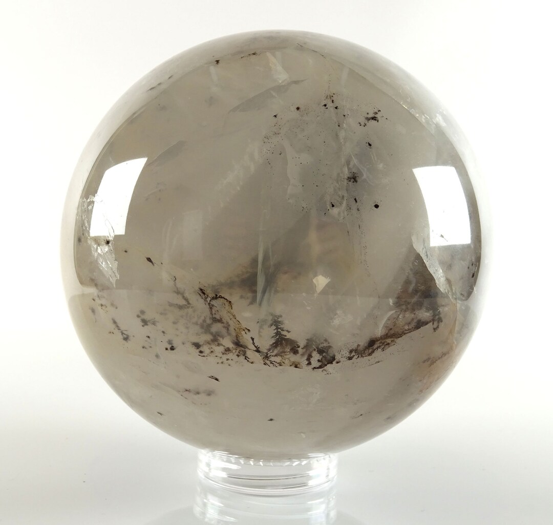 Girasol Dendrite Quartz Sphere - Etsy