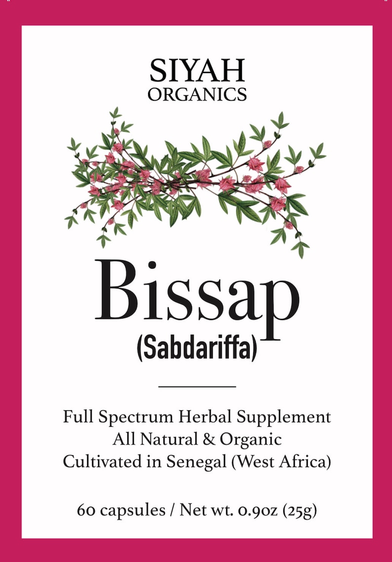 All Natural and Organic BISSAP SABDARIFFA Full Spectrum Herbal ...