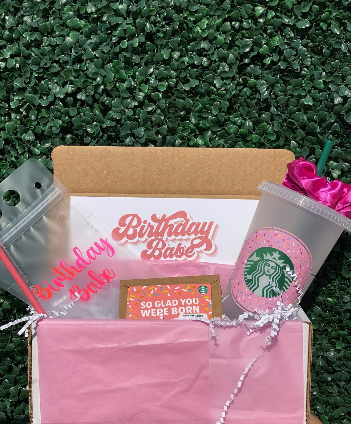 Starbucks Birthday Gift Box Starbucks Cup Gift Set | Etsy