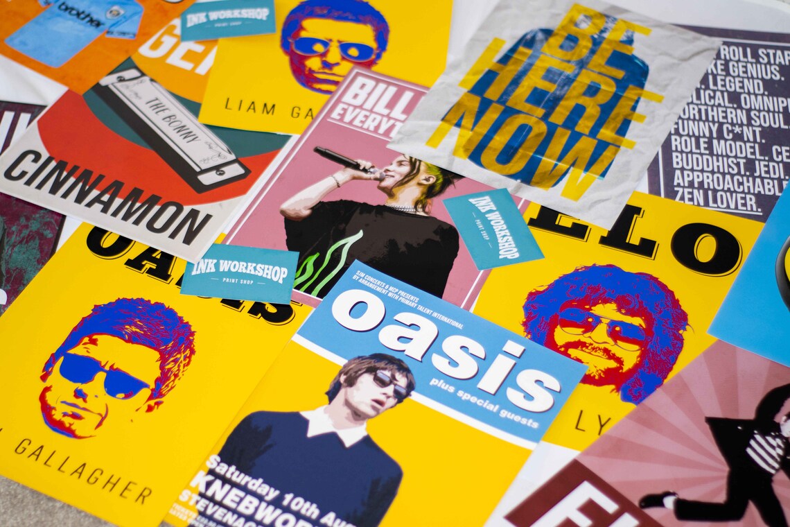 Oasis Poster Supersonic Pop Art Style Print Soup Can Print | Etsy