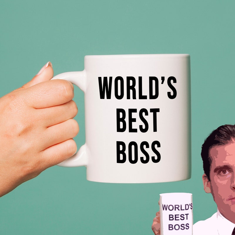 Worlds Best Boss Mug - Etsy