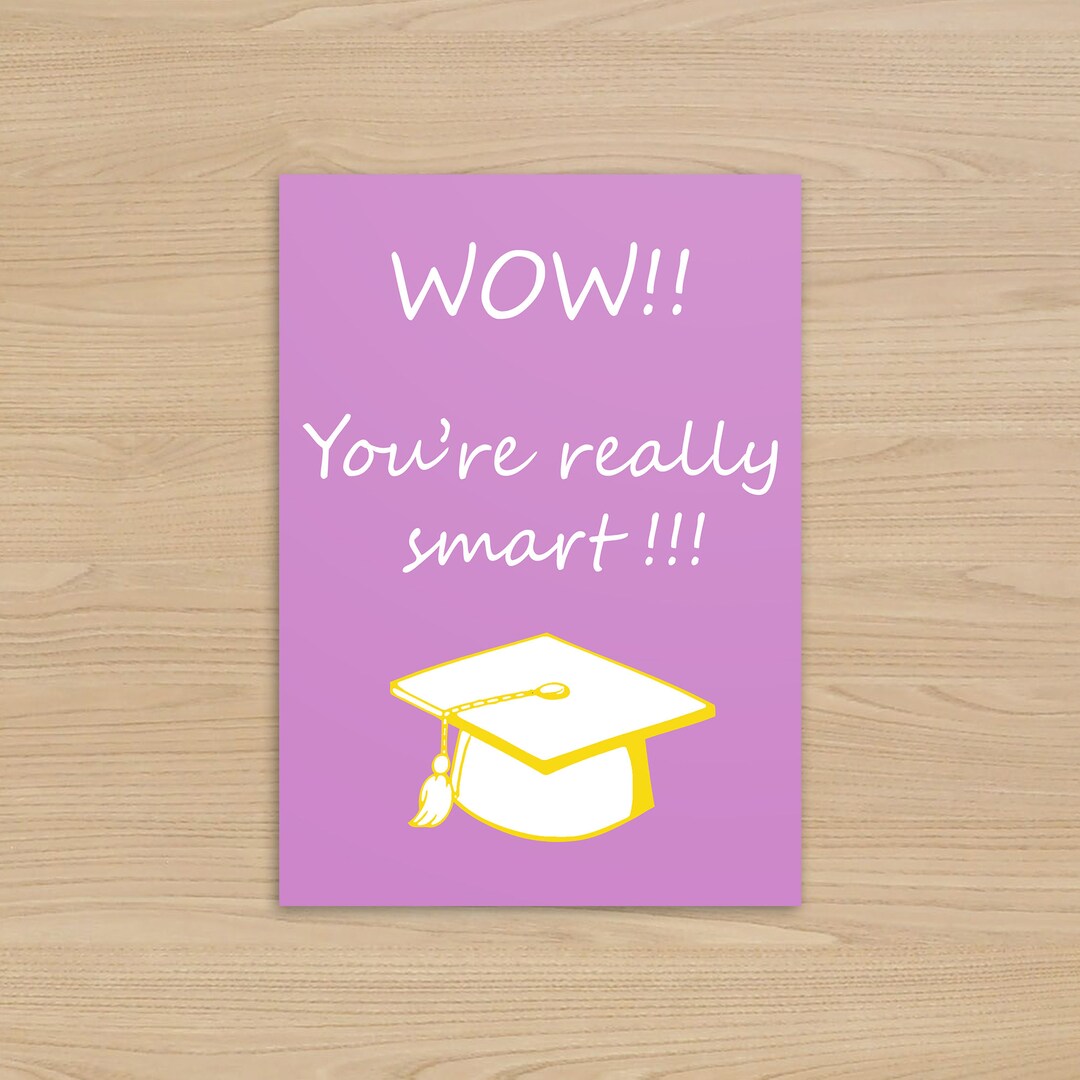 University / College Acceptance Card | Congratunations Card | Wow You ...
