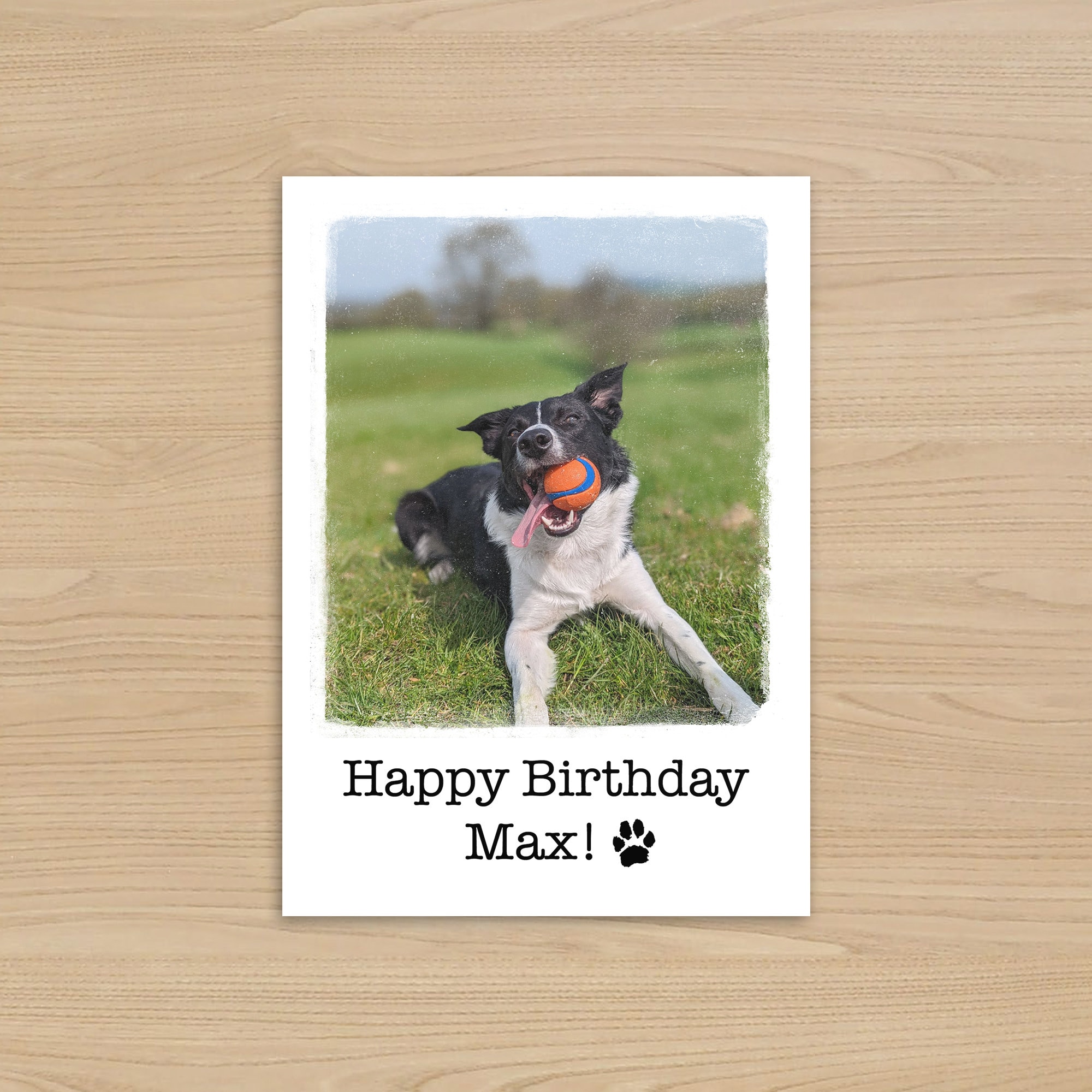Custom Photo Card Personalised Greeting Card Perfect Gift - Etsy