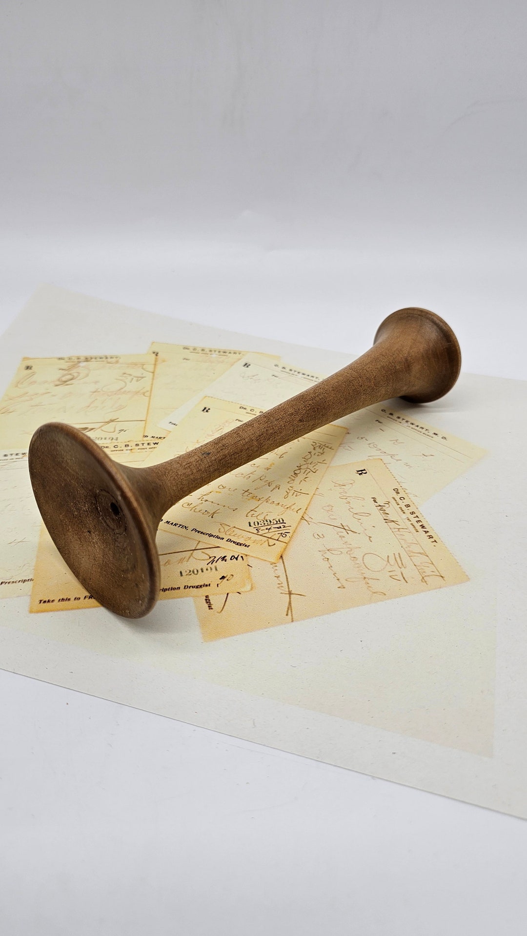 Antique Light Wooden Monaural Stethoscope Medical Tool Fetal Pinard ...