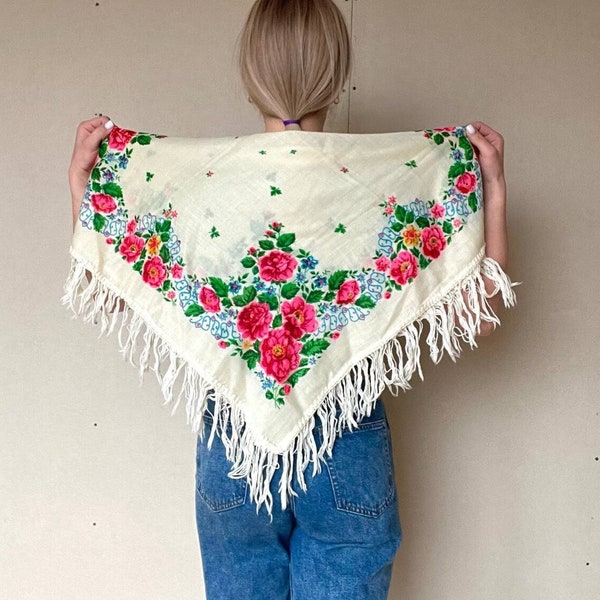 Babushka Scarf - Etsy