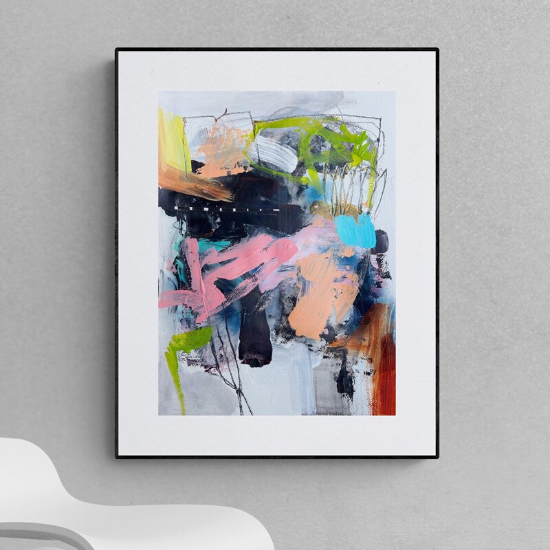 Paper Collage Wall Art - Etsy