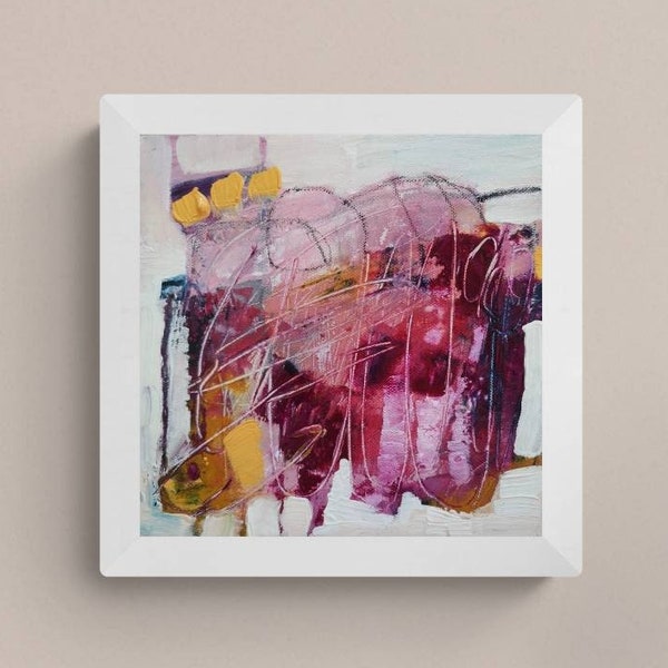 Small Abstract Art - Etsy