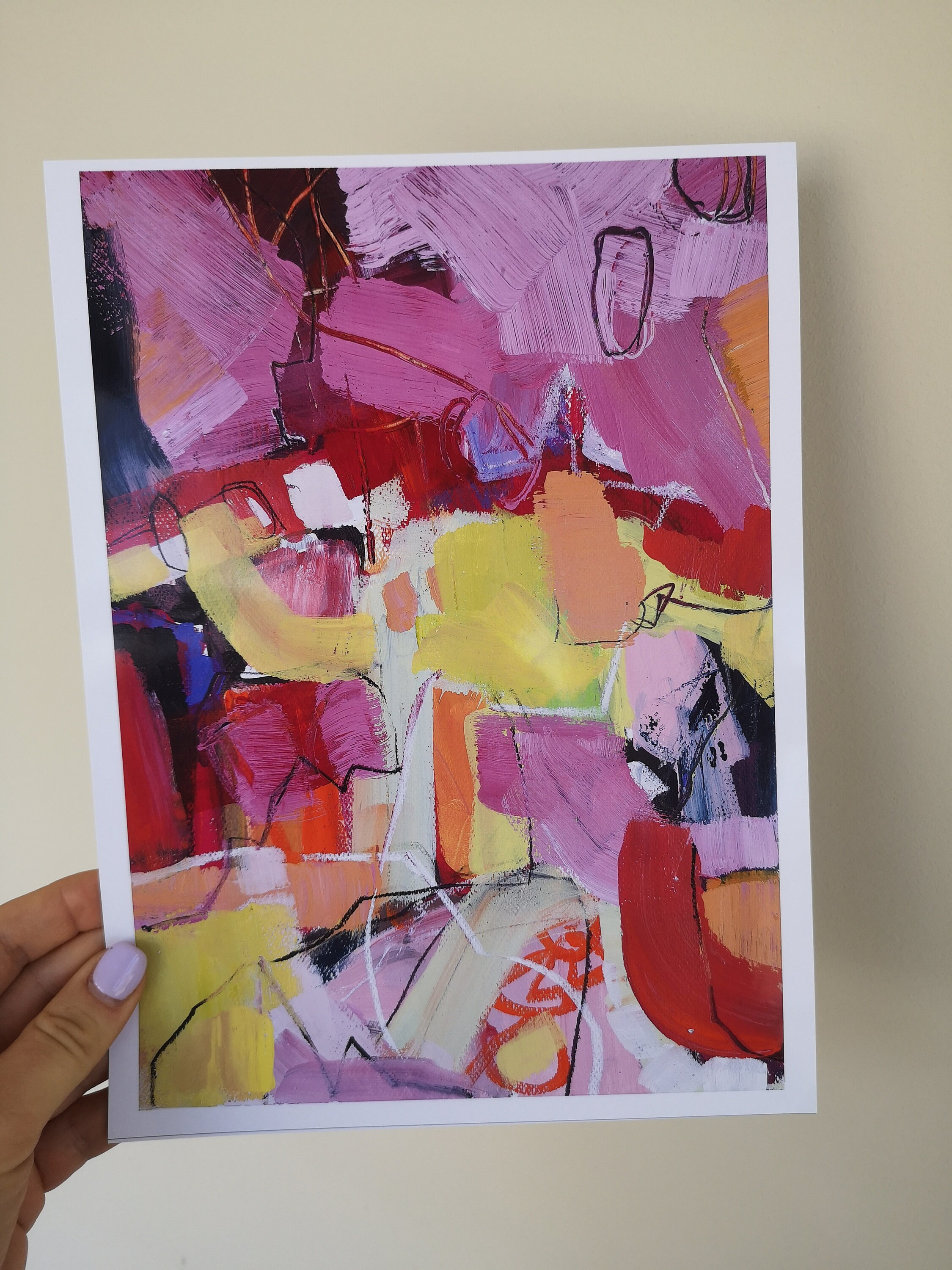 Digital Download Abstract Printable, Abstract Wall Art, Printable ...