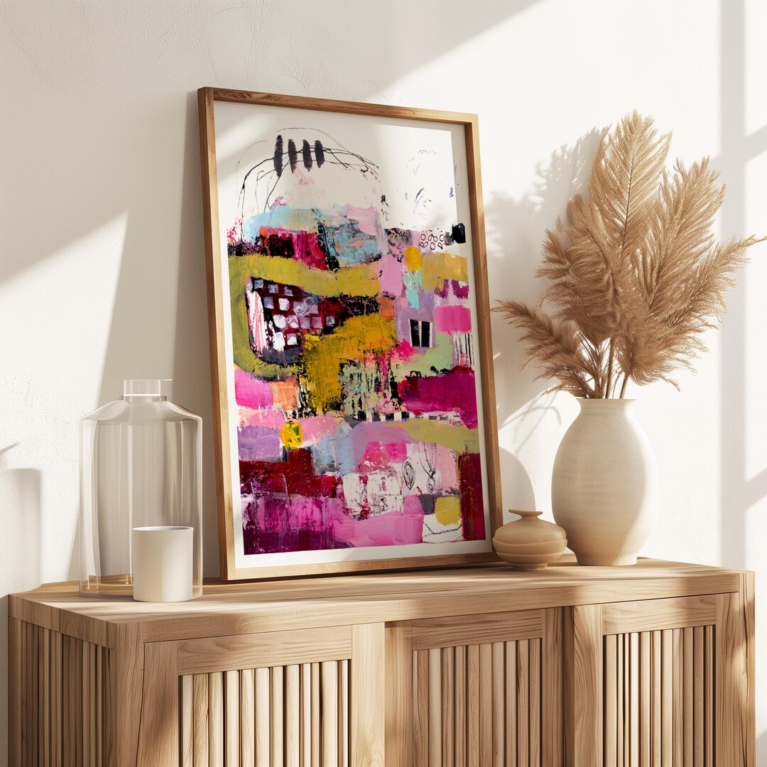 Digital Download Abstract Printable, Abstract Wall Art, Printable ...