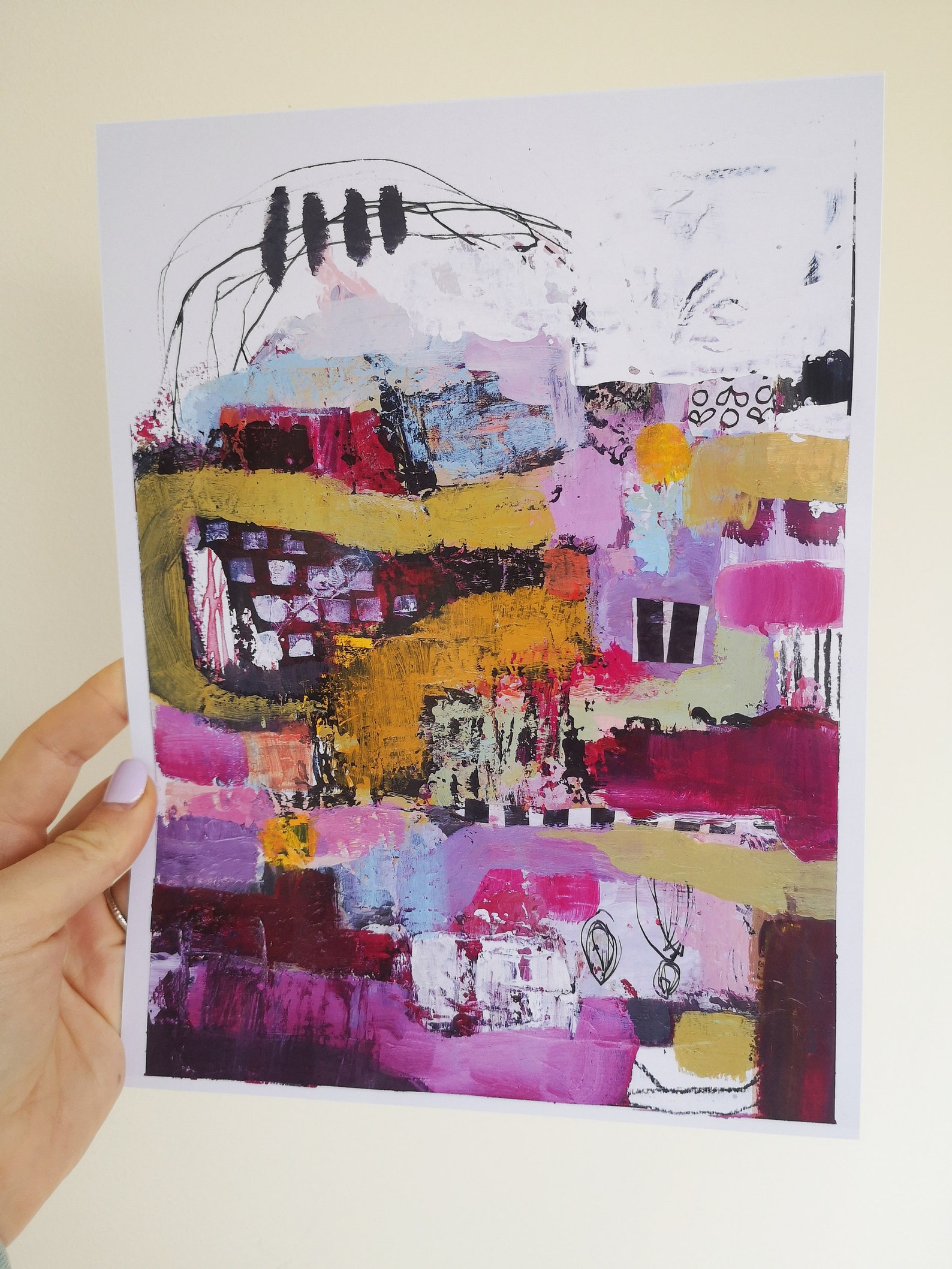 Digital Download Abstract Printable, Abstract Wall Art, Printable ...