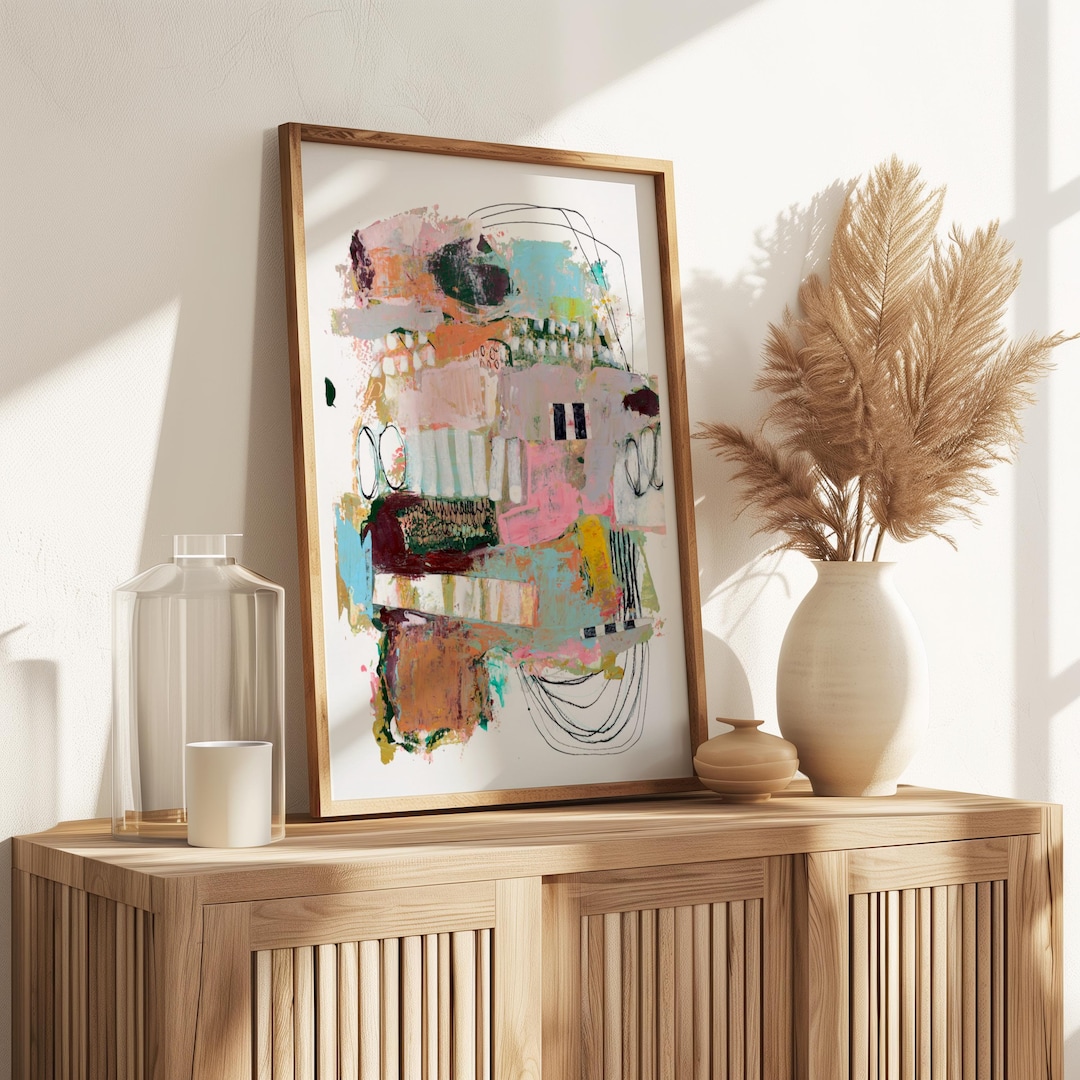 Digital Download Abstract Printable, Abstract Wall Art, Printable ...