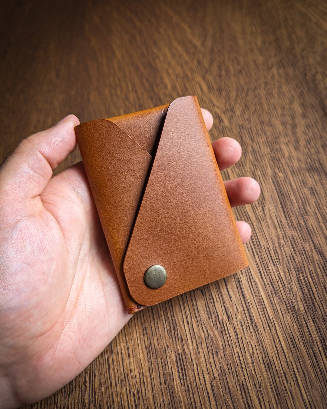 Minimalist Leather Wallet Card Holder, Coins, Slim Minimal Small ...