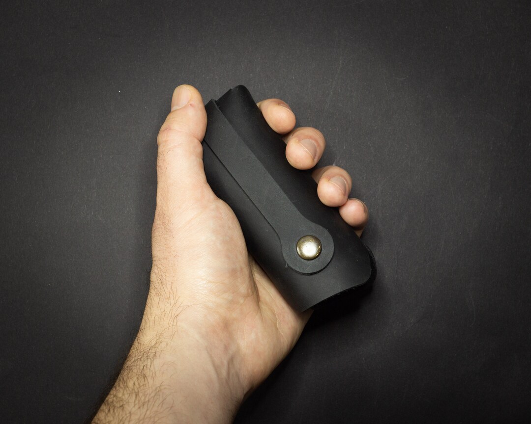 Personalized Leather Key Holder ,key Cover, Crazy Horse Leather Key ...