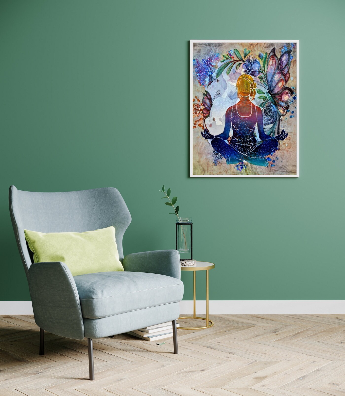 Yoga Art, Yogi, Yoga Poster, Yoga Pose, Yoga Print, Yoga Woman ...