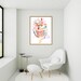 Body Art Prints Skeleton Art, Intestine Art Print, Medical Art Work ...