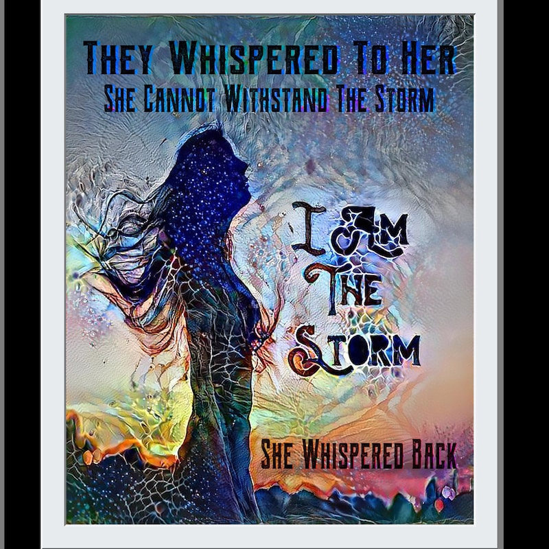 I Am the Storm - Etsy
