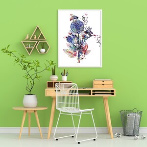 Honey Bees Wall Art Boho Art Zen Meditation Room Decor New Age Yoga ...
