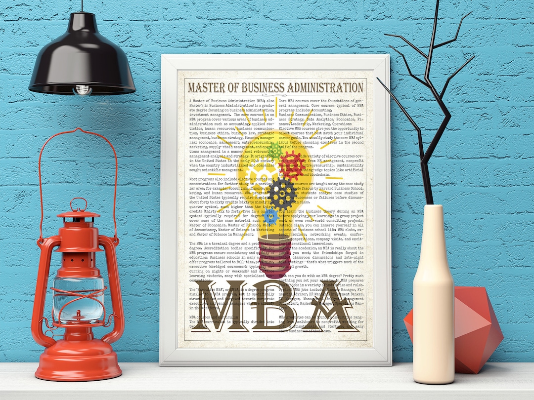 MBA Graduation Gift , MBA Gift, Gift Card, Mba Graduation, Gift for a ...