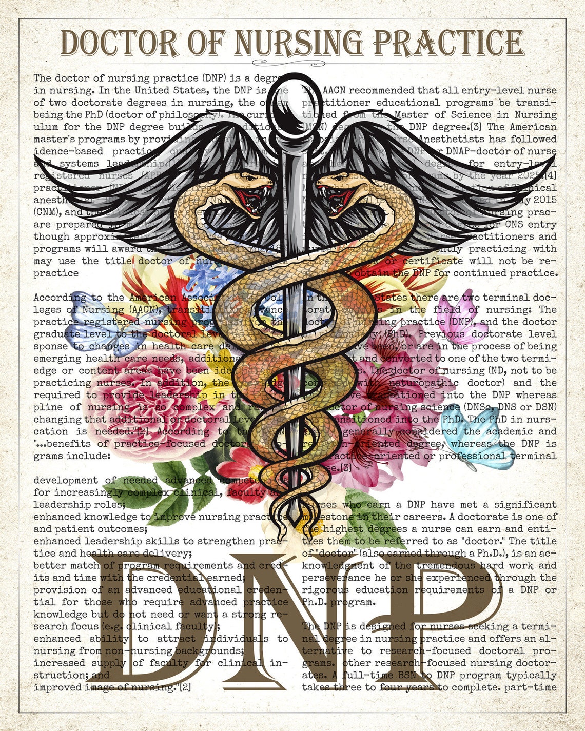 DNP Graduation Gift Nurse Graduation Medical Print Nursing - Etsy
