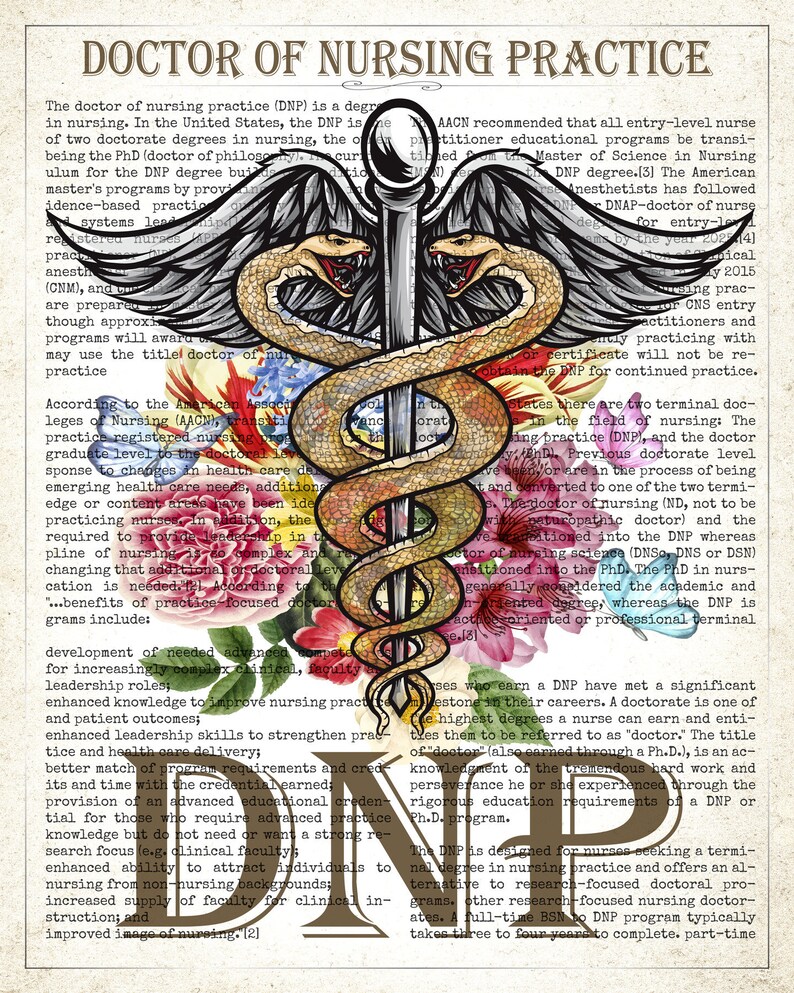 DNP Graduation Gift Nurse Graduation Medical Print Nursing - Etsy