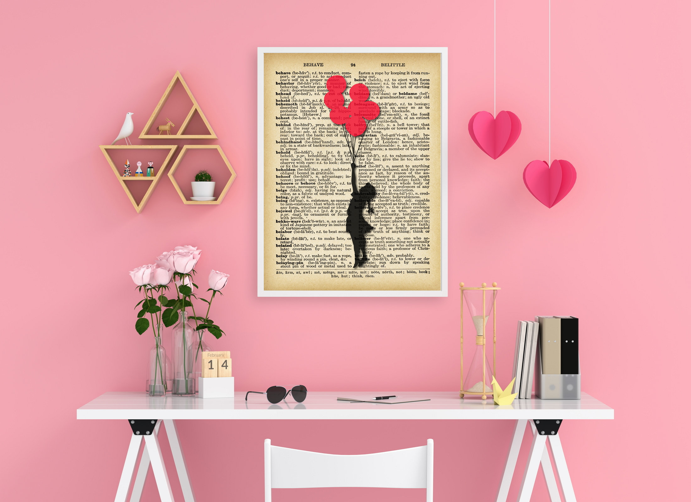 Vintage Dictionary Art Prints – Etsy - Word Art Prints