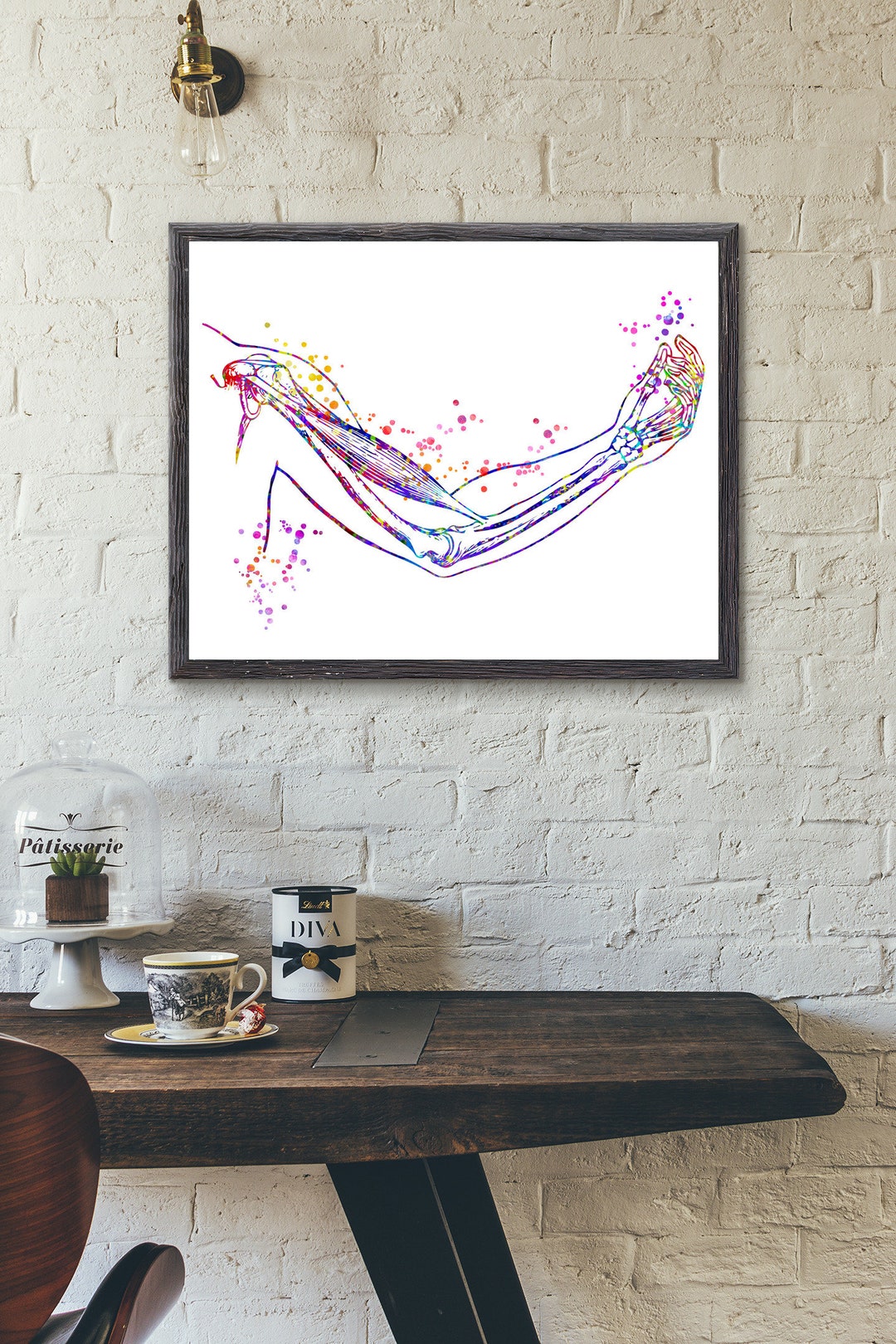 Hand Art Prints Medical Art Print Anatomy Abstract Art Body Art Medical ...