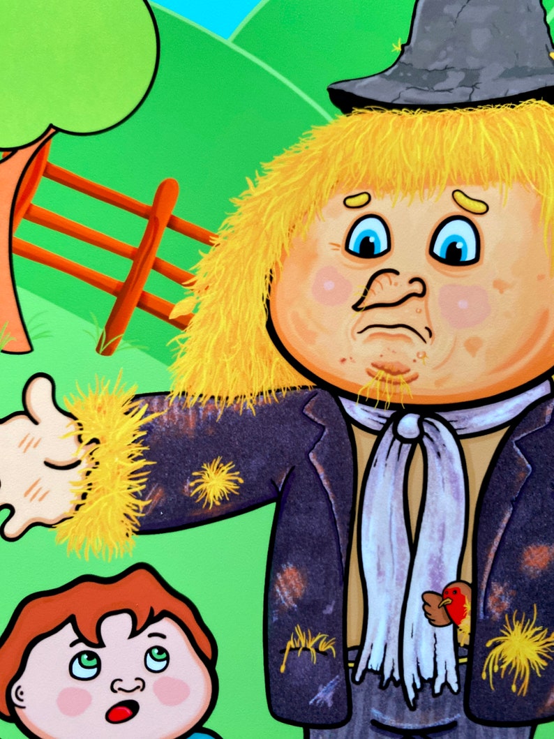 Worzel Gummidge - A4 Art Print - Etsy