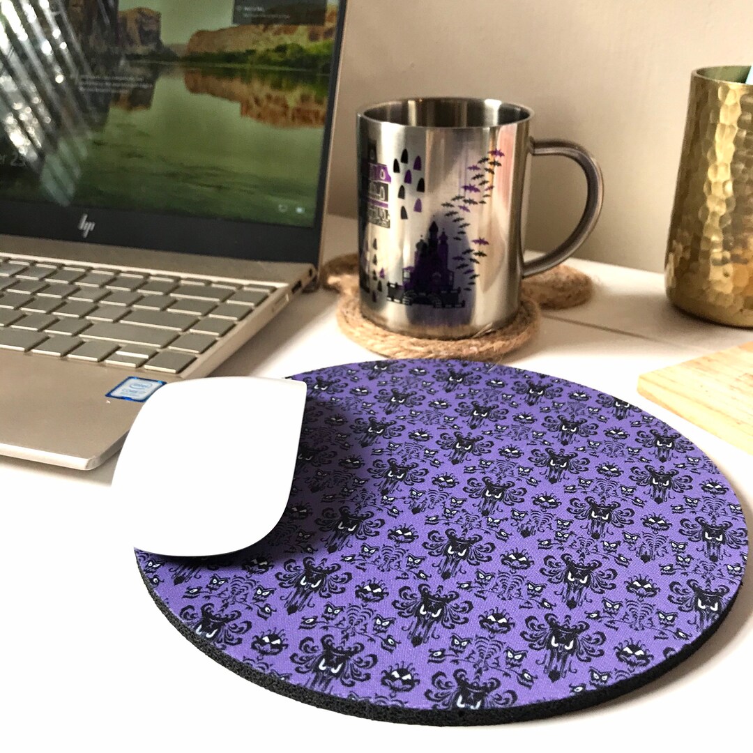 Disney's Haunted Mansion Mouse Pad Haunted Mansion Wallpaper Home ...
