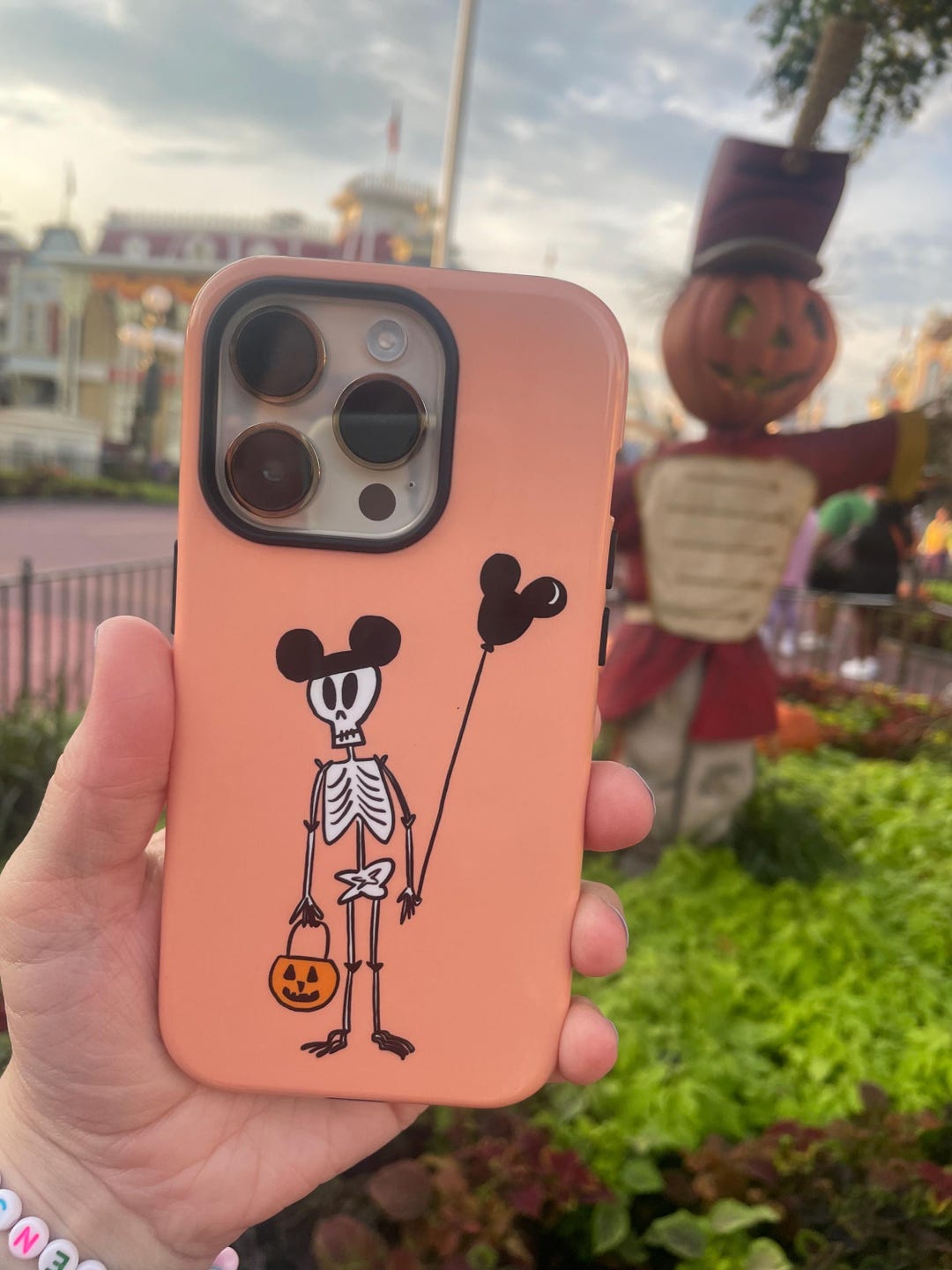 Funny Disney Halloween Skeleton Phone Case Disney Tough Case for Iphone ...
