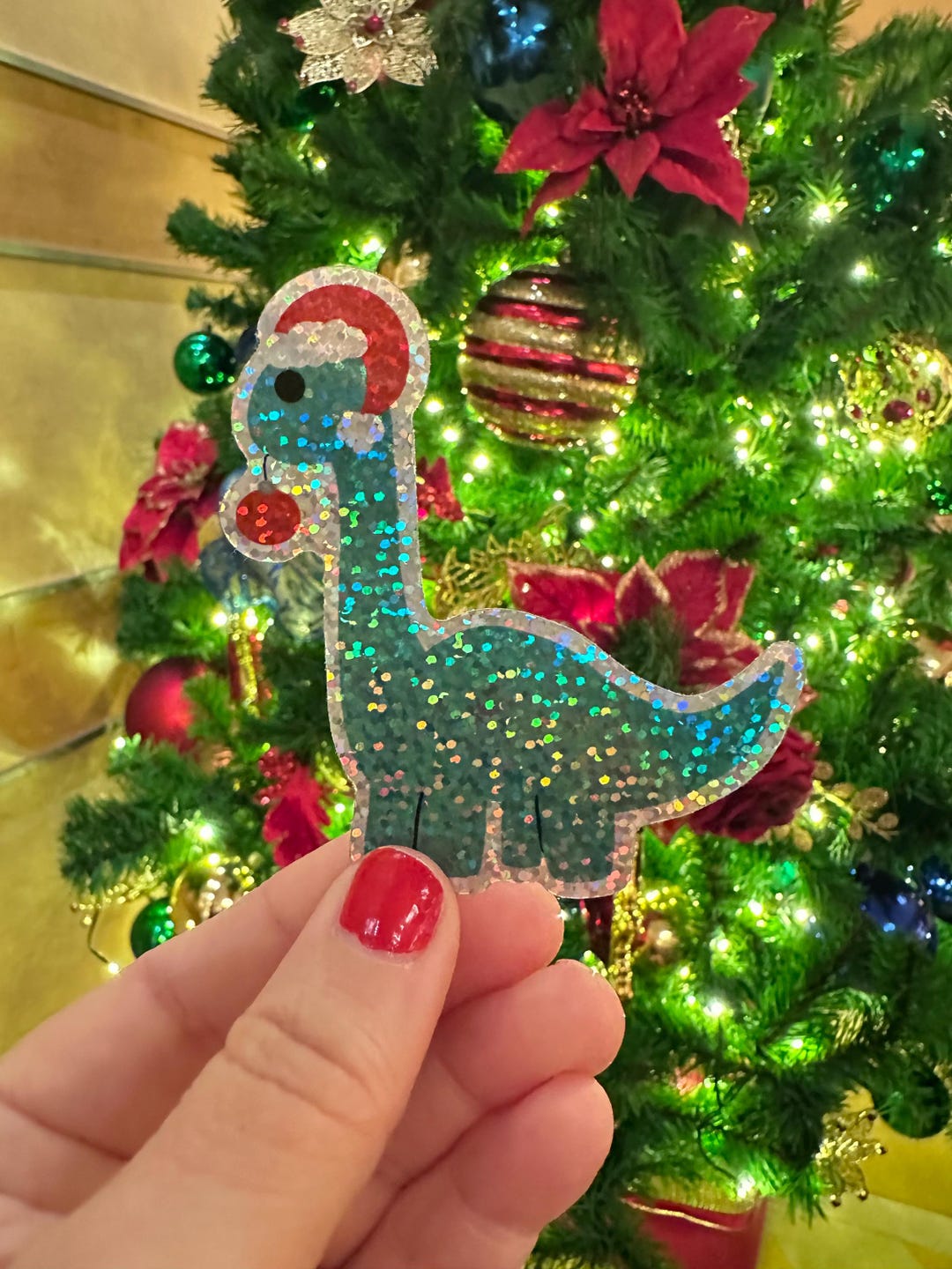 Cute Disney Christmas Hollywood Studios Santa Gertie Christmas Dinosaur ...