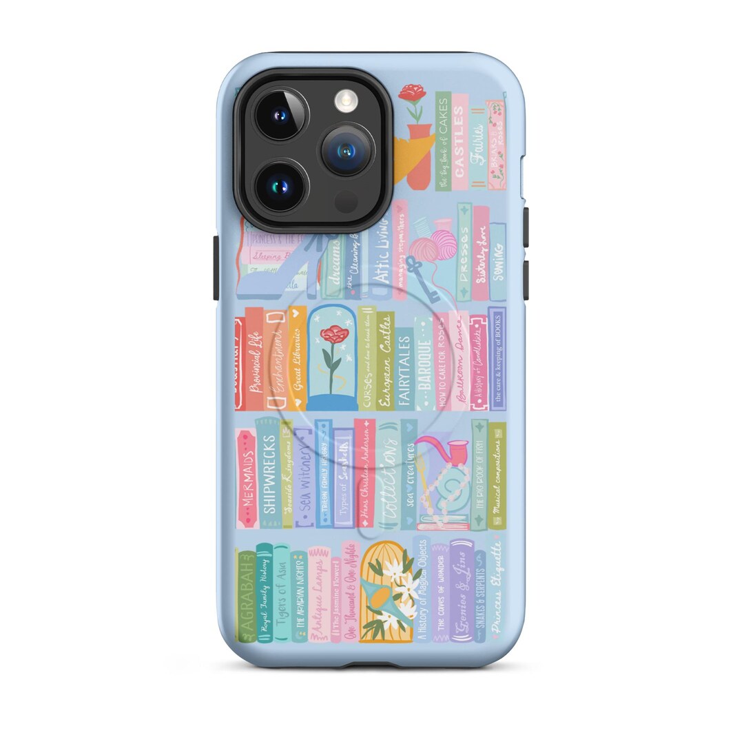 Disney Princess Magsafe Tough Case iPhone Disney Book Lover Gift ...