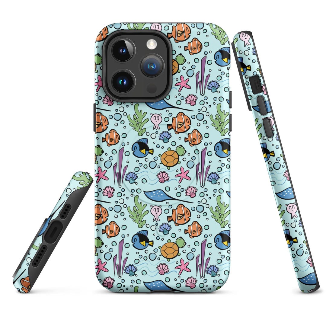Disney Magsafe Finding Nemo iPhone Case Disney Phone Case Fish Ocean ...