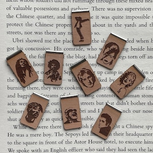 Singer Bookmarks - Bob Marley - Bowie - Elvis - Marilyn Monroe - Ray ...