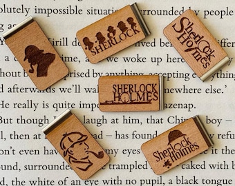Sherlock Bookmark | Etsy